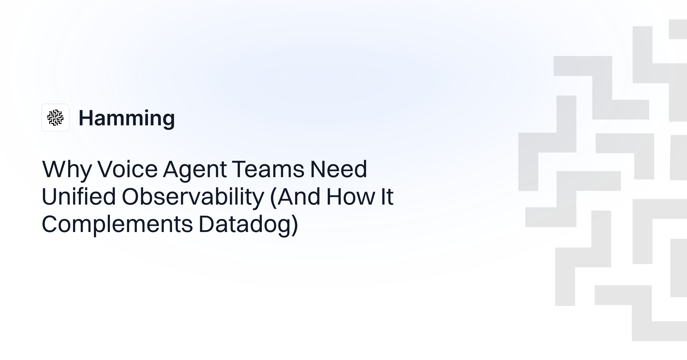 Why Voice Agent Teams Need Unified Observability (And How It ...