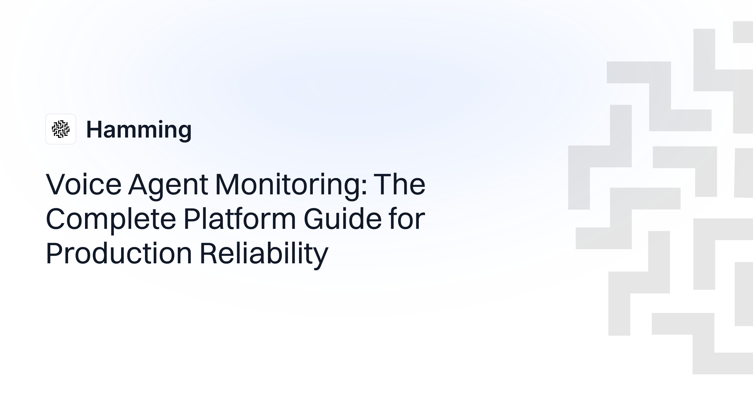 Voice Agent Monitoring: The Complete Platform Guide for Production ...