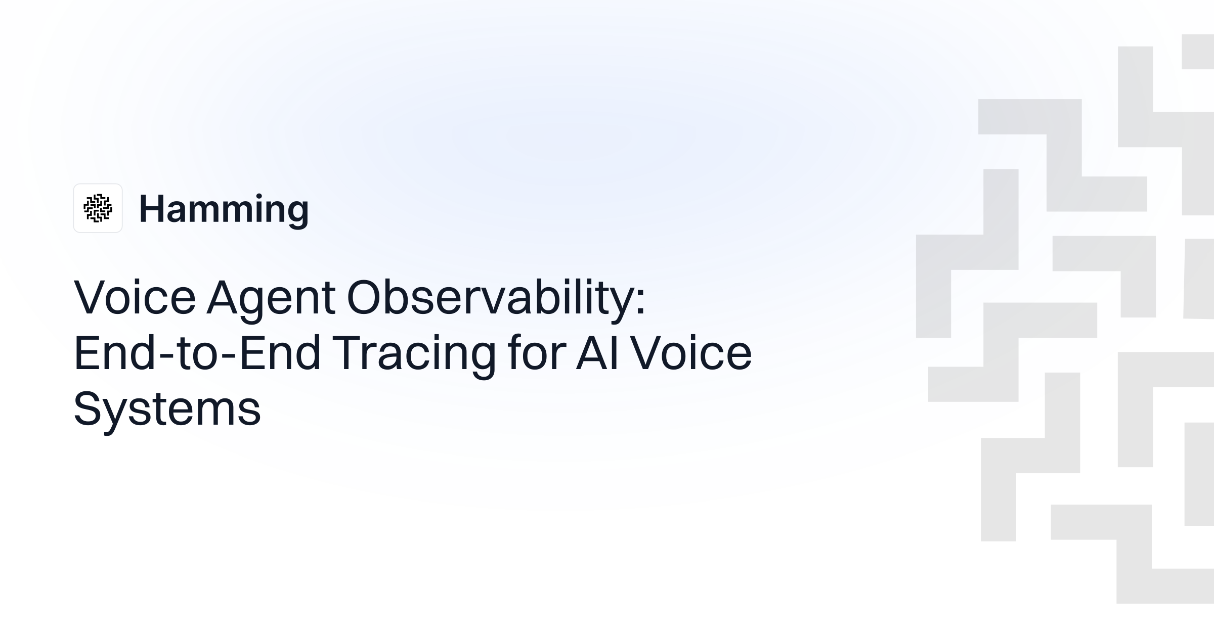 Voice Agent Observability: End-to-End Tracing for AI Voice Systems ...