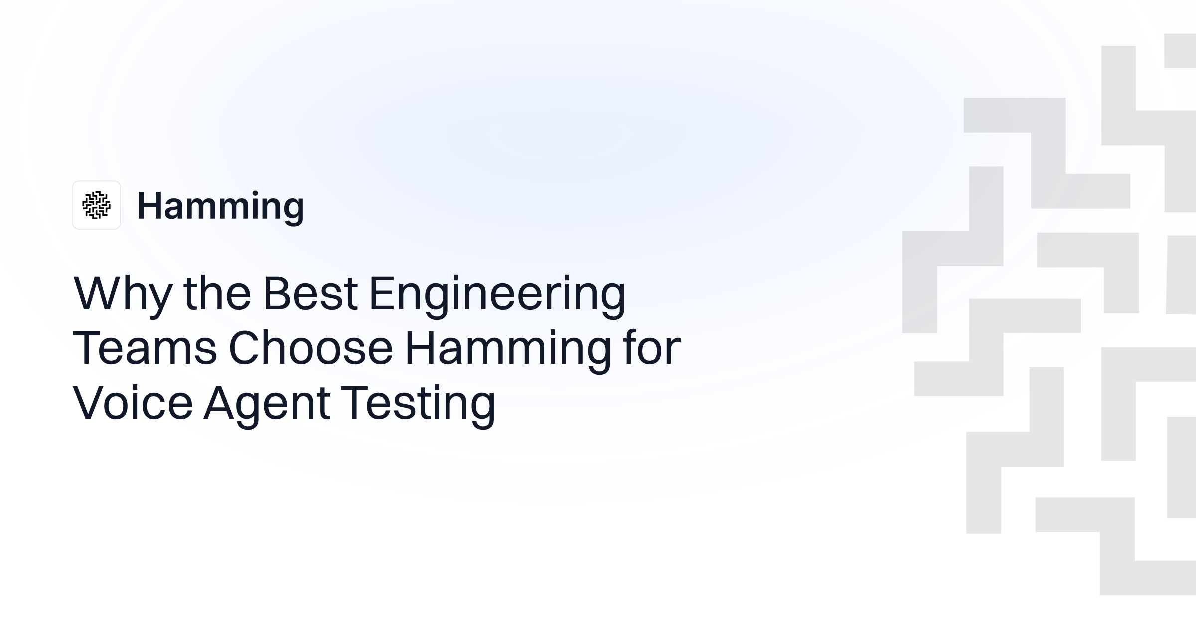 Why the Best Engineering Teams Choose Hamming for Voice Agent Testing ...