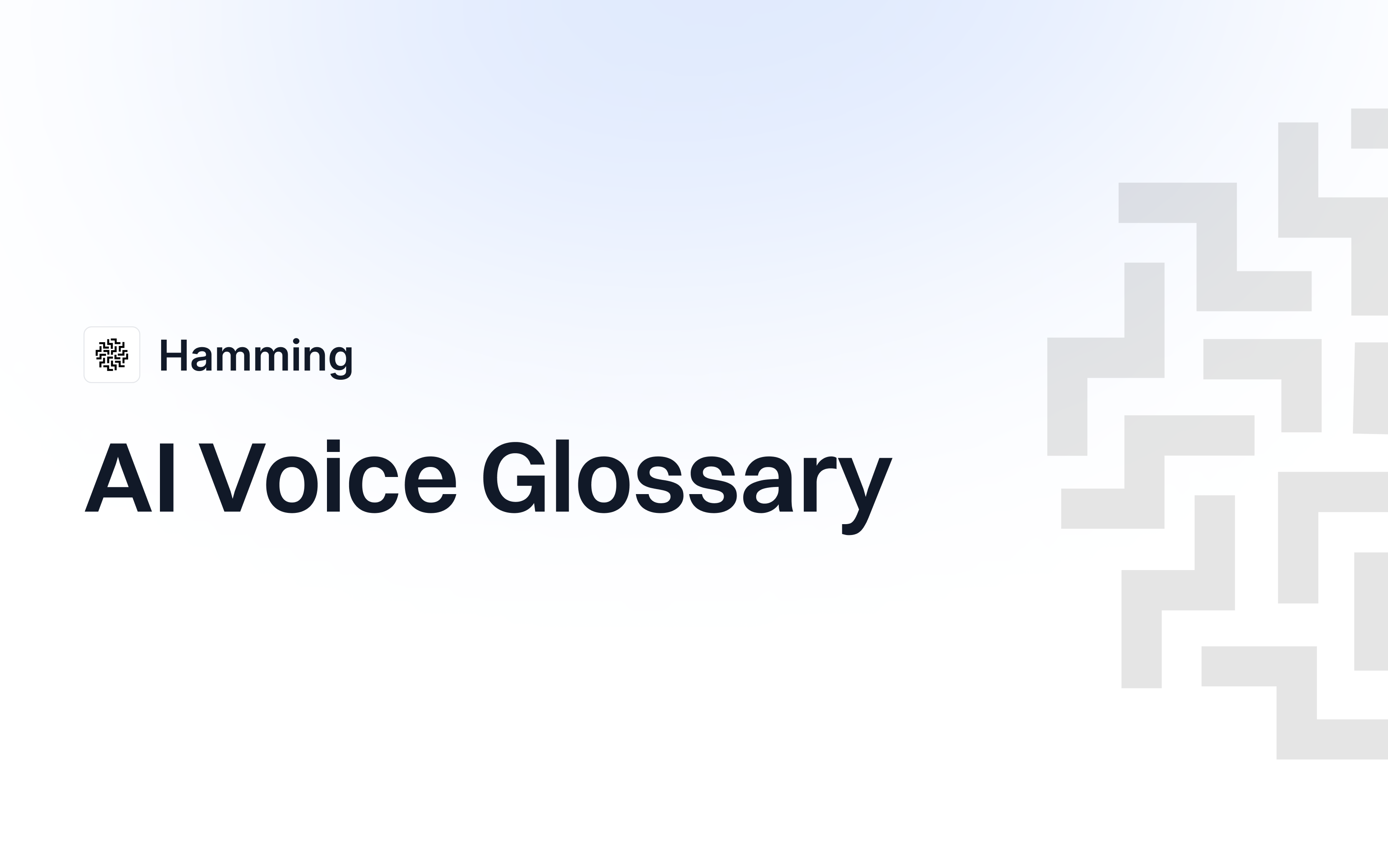 Voice Activity Detection (VAD) - Voice AI Glossary | Hamming AI