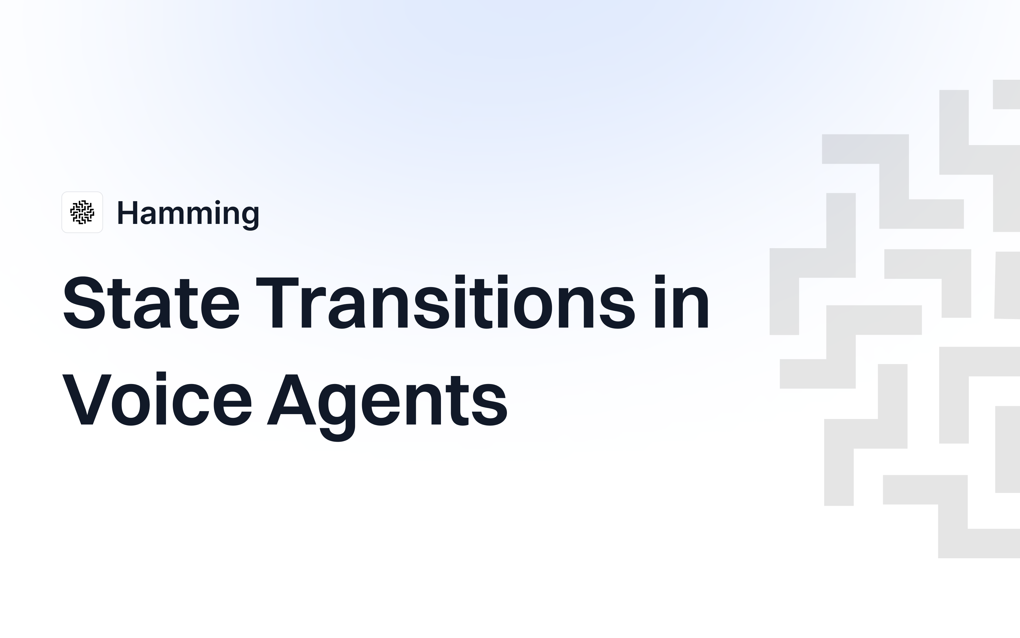 Why State Transitions Matter in Multi-Agent Voice Systems | Hamming AI Blog