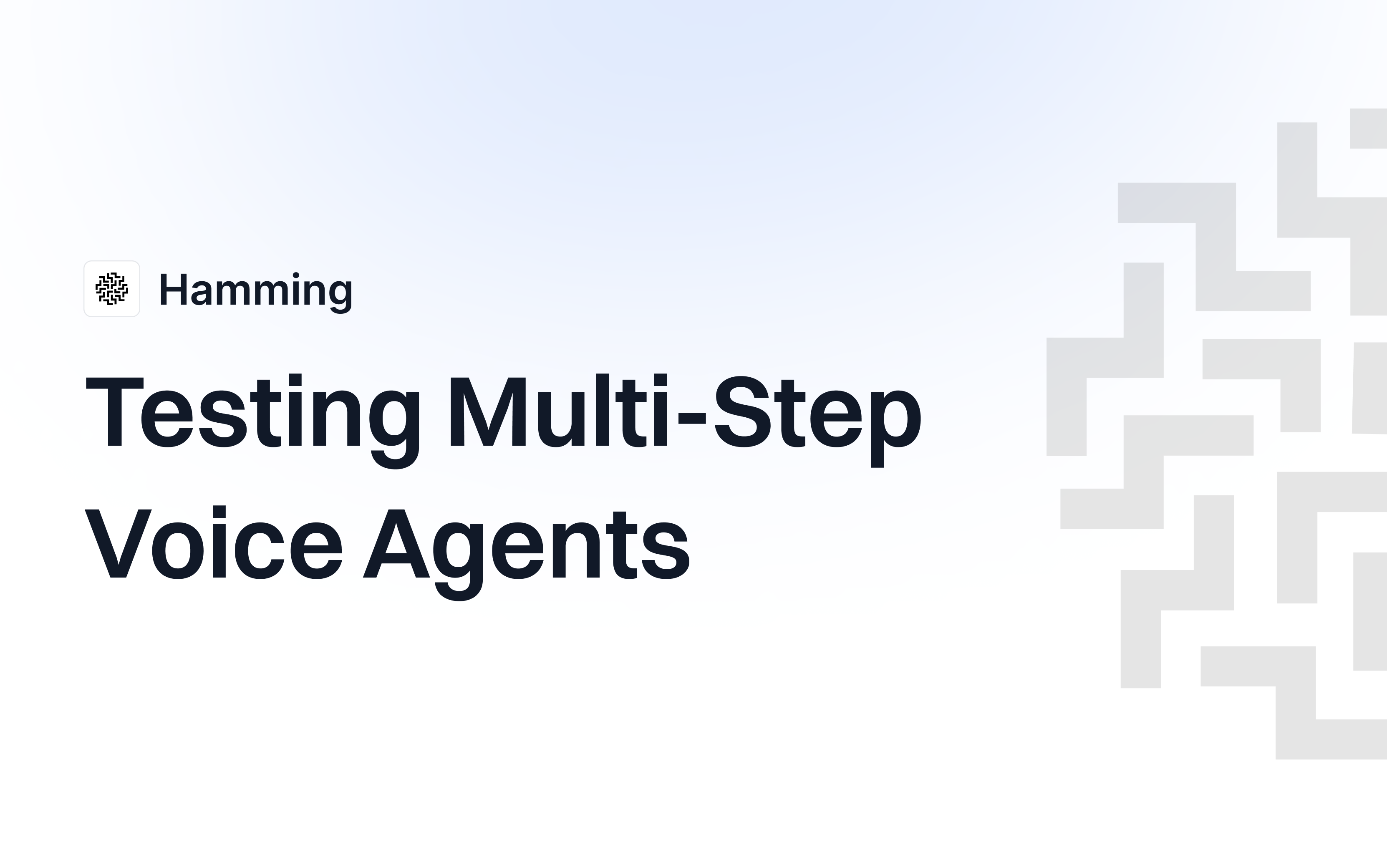 Testing Multi Step Voice Agents Why End To End Observability Changes